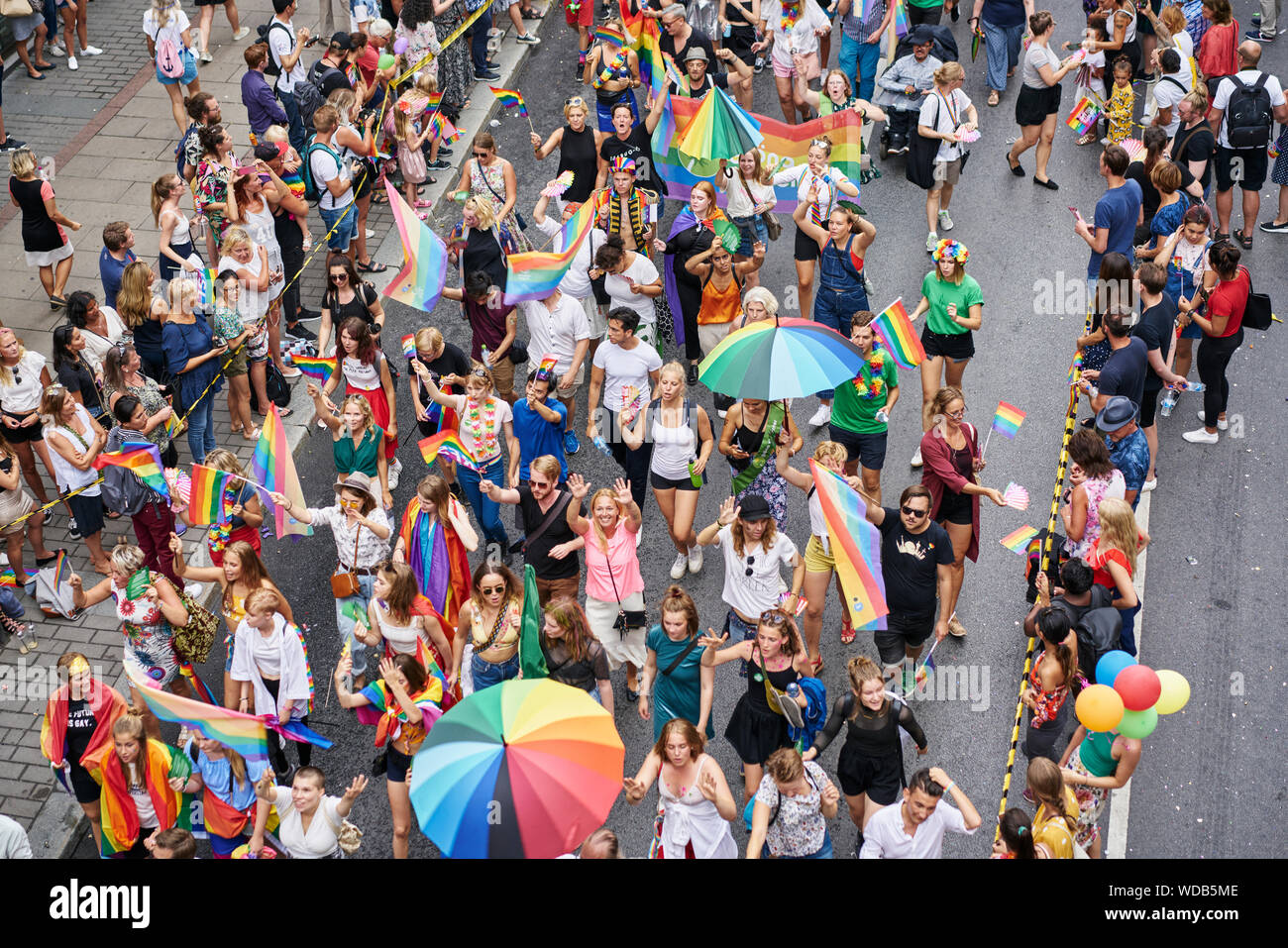 Girls pride parade hi-res stock photography and images - Alamy