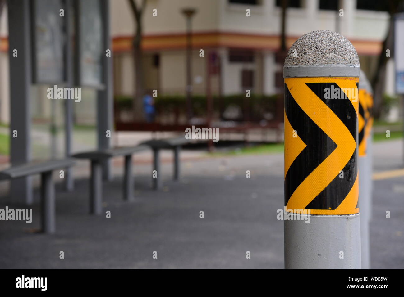 Bollards sidewalk bollard hi-res stock photography and images - Alamy