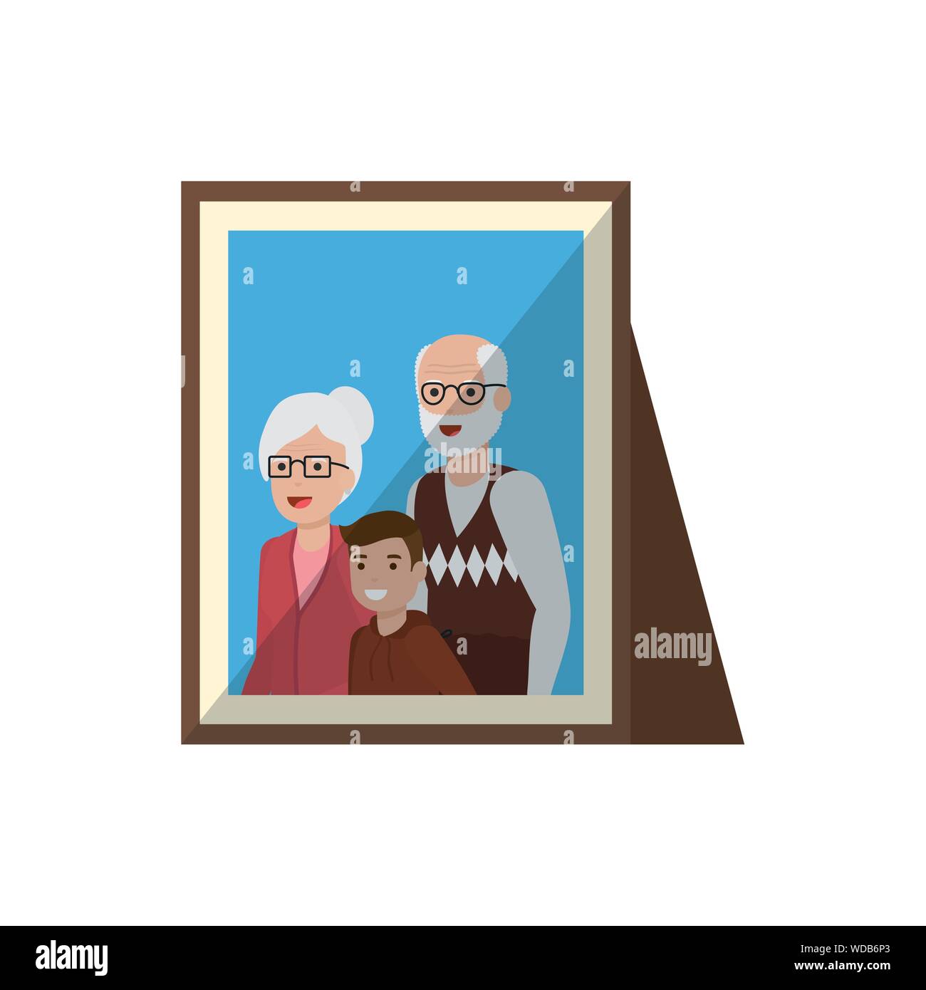 Isolated family frame vector design Stock Vector Image & Art - Alamy