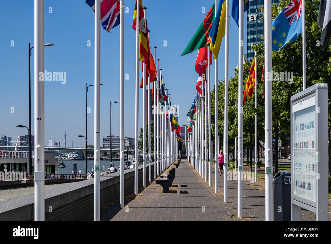 Rotterdam flag hi-res stock photography and images - Alamy
