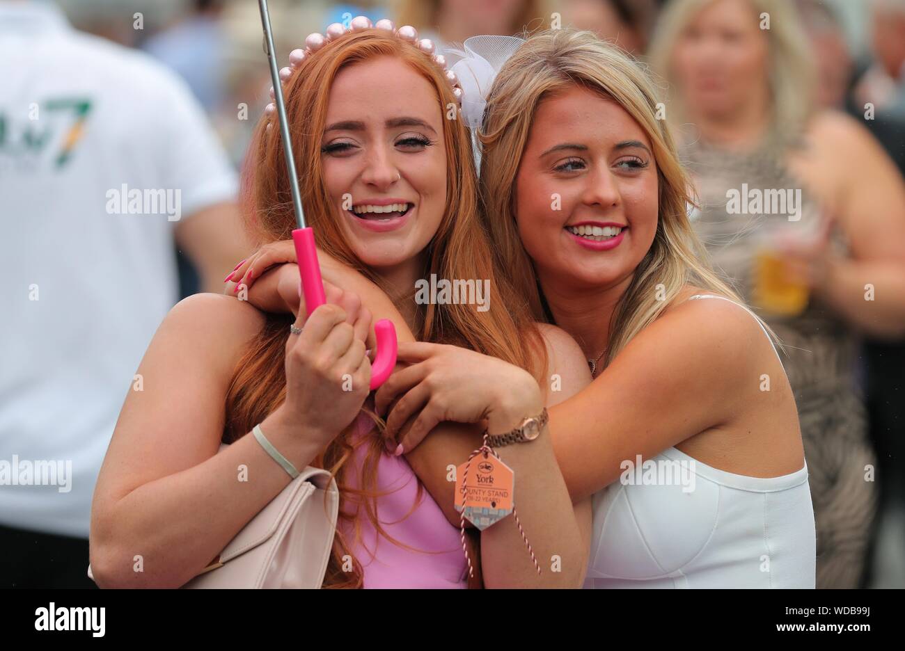 LADIES DAY, YORK RACECOURSE, 2019 Stock Photo - Alamy