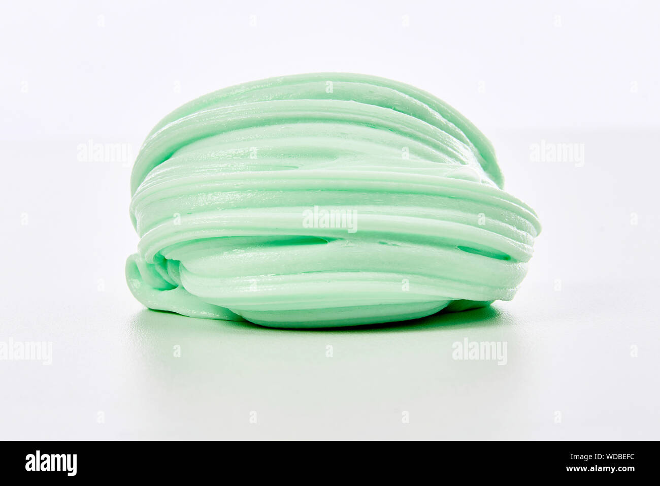 Slime isolated on white background Stock Photo - Alamy