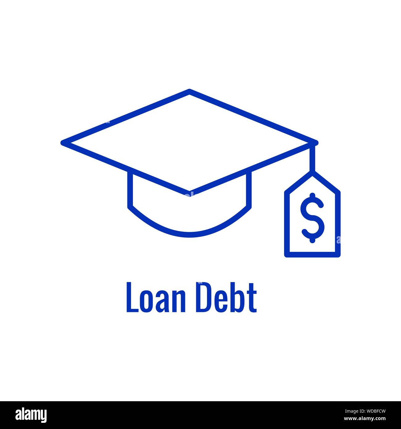 Student Education Icon - imagery depicting the education process and ...