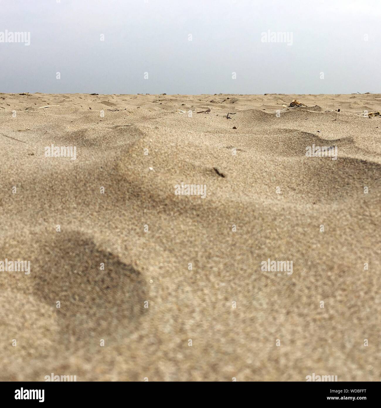 Surface Level Of Desert Stock Photo - Alamy