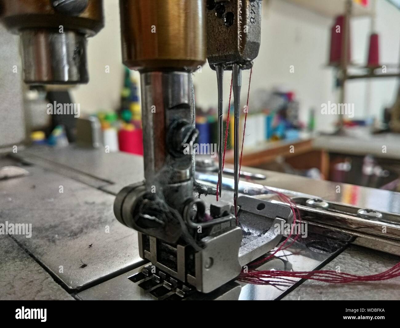 Sewing machine factory hi-res stock photography and images - Alamy