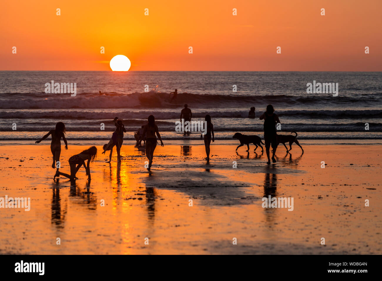 Guanacaste costa rica beach horizontal hi-res stock photography and ...