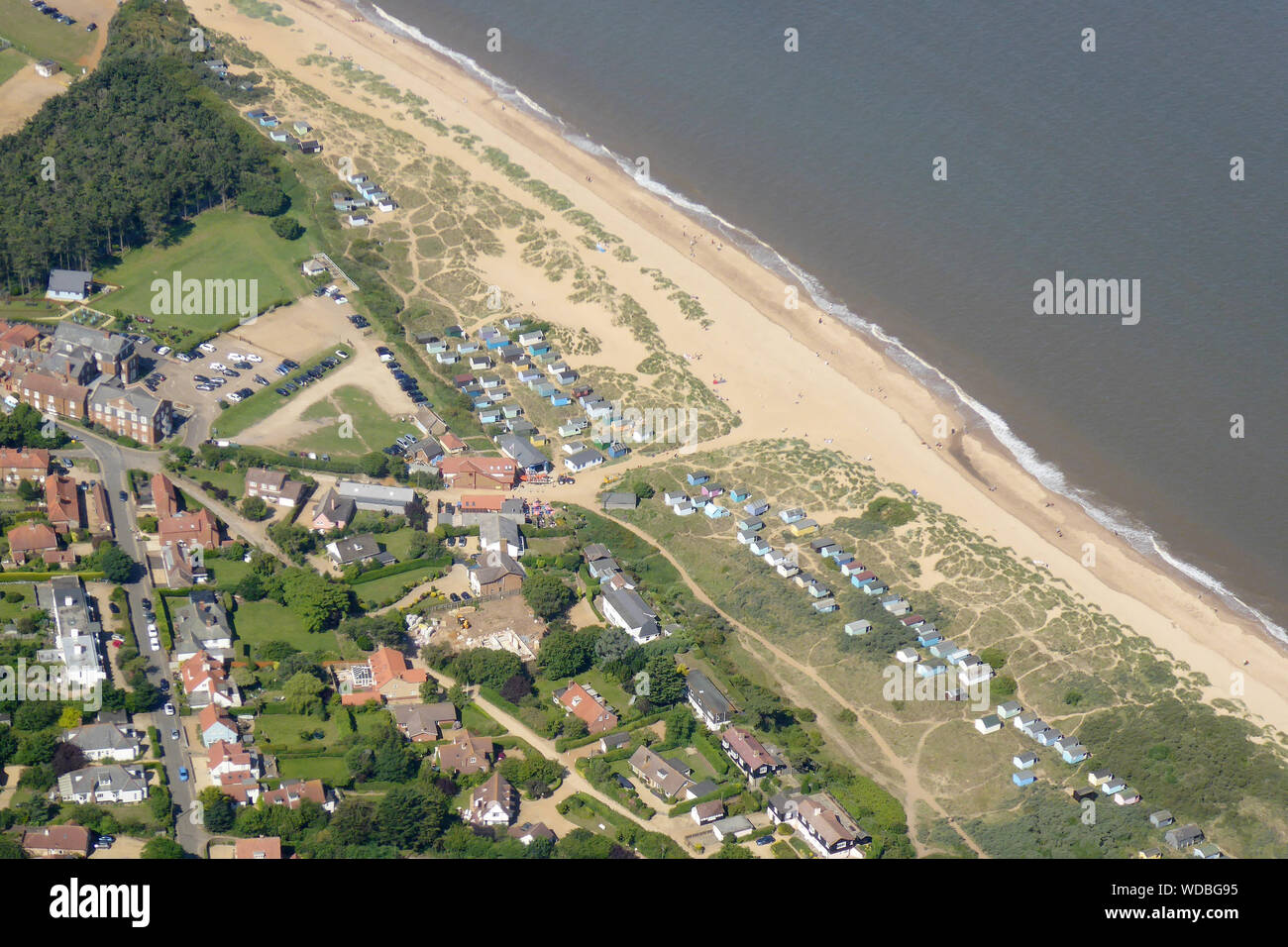 Old hunstanton aerial hi-res stock photography and images - Alamy