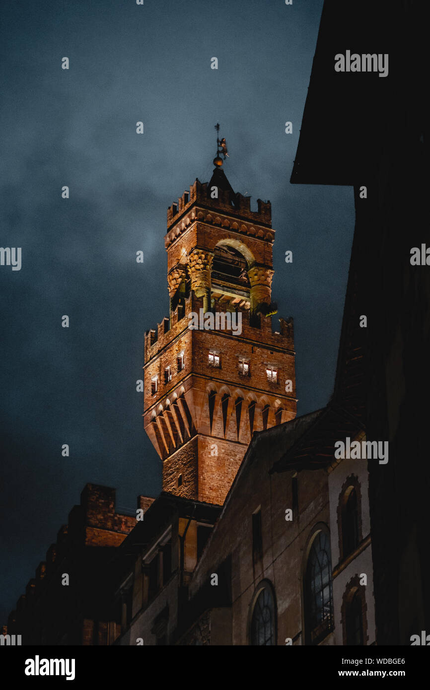 Tower in Italy Stock Photo - Alamy