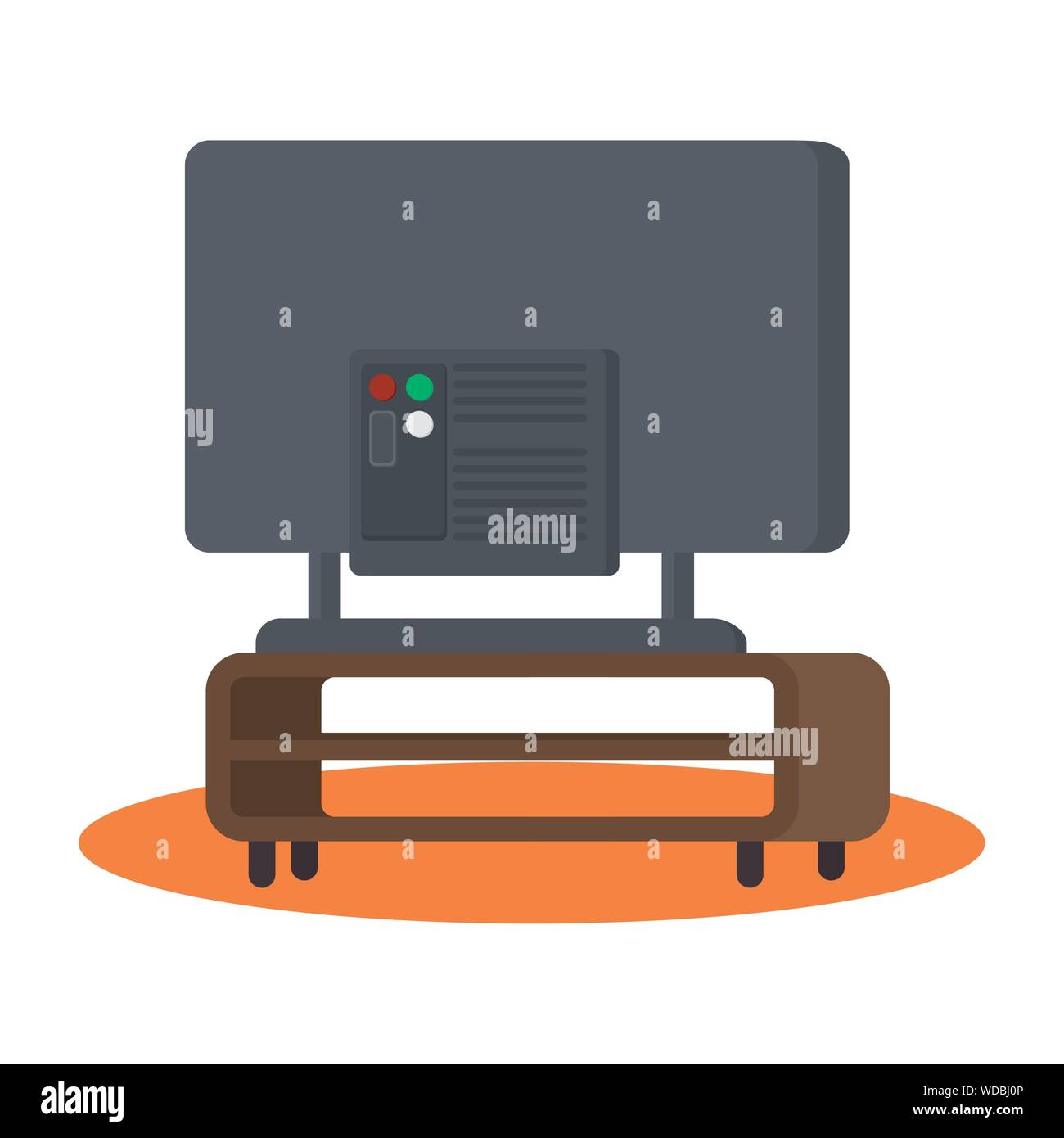 Isolated tv device vector design Stock Vector Image & Art - Alamy