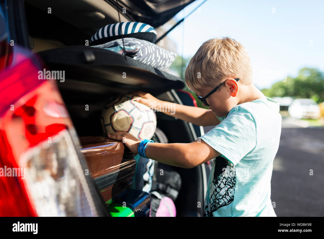 Boy football shirt hi-res stock photography and images - Alamy