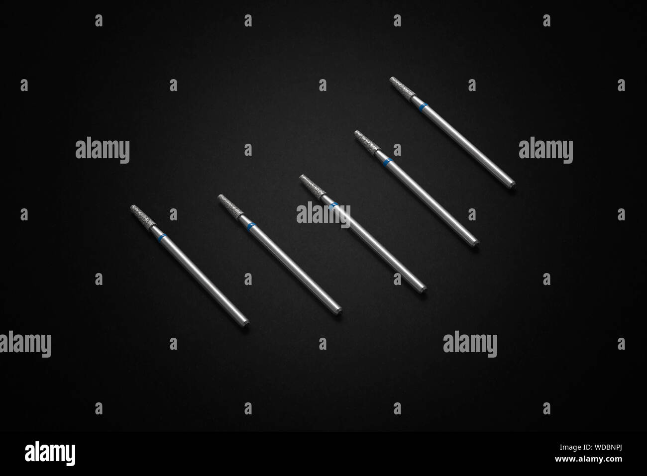 Set of diamond cosmetic bits for skins, manicure, pedicure, healing ...