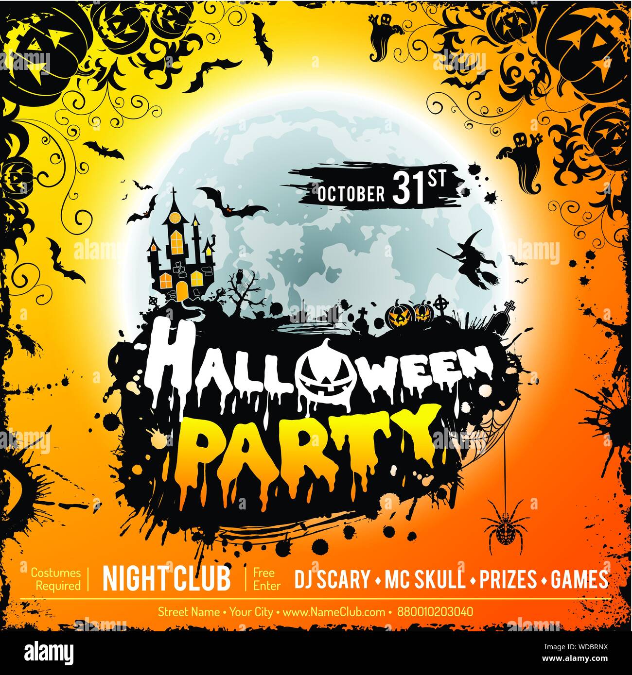 Scary Tree Carving Stock Vector Images - Alamy