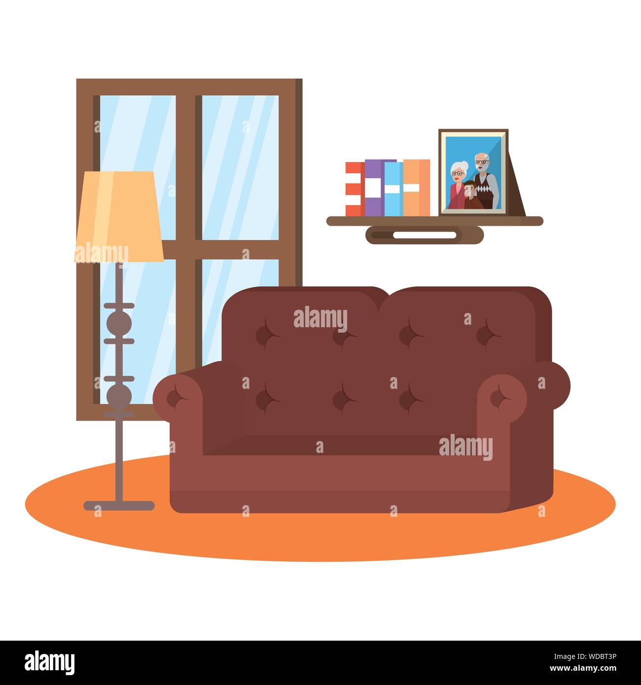 Living room vector design Stock Vector Image & Art - Alamy