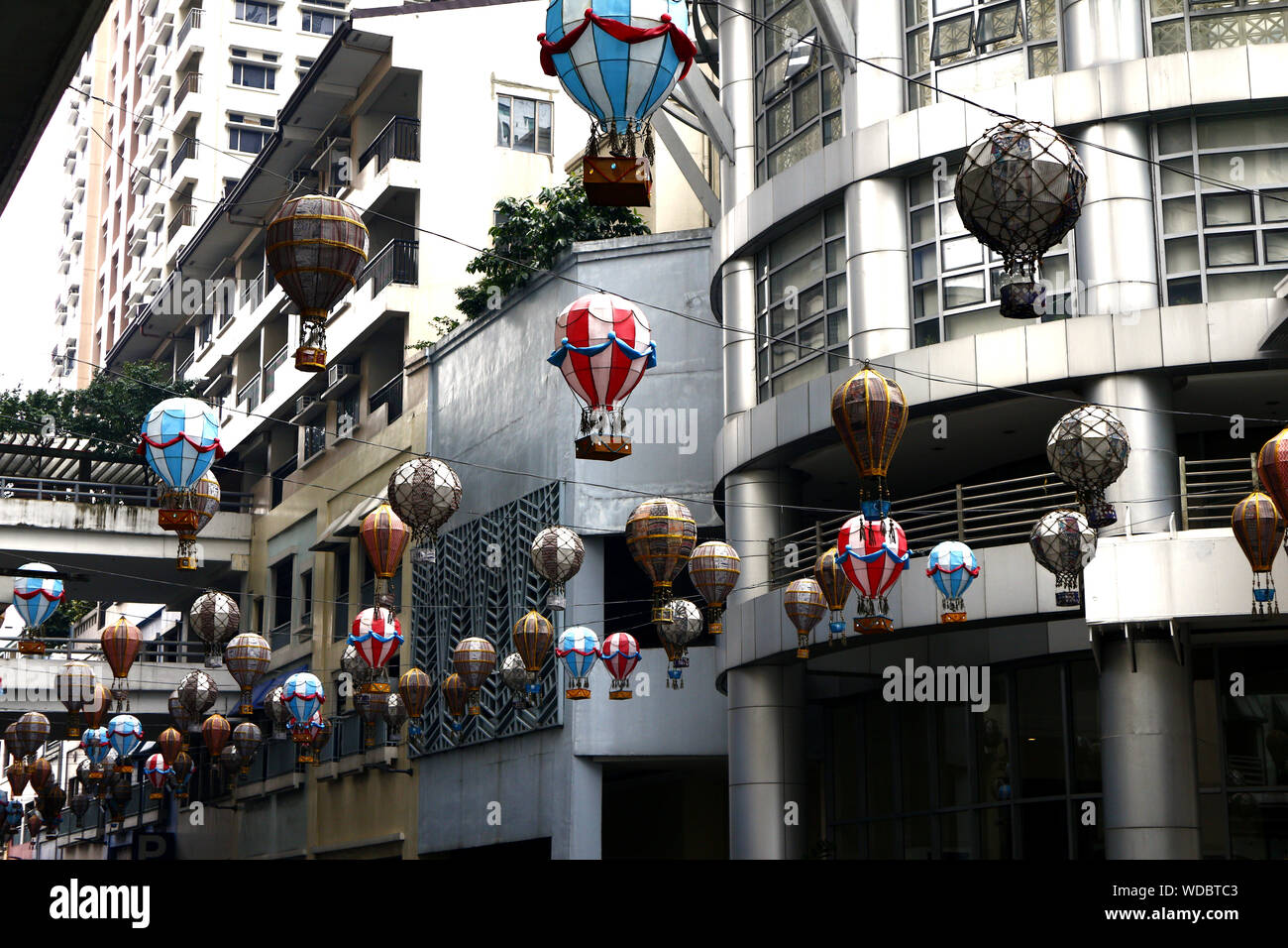 QUEZON CITY, PHILIPPINES – AUGUST 24, 2019: Buildings and other ...
