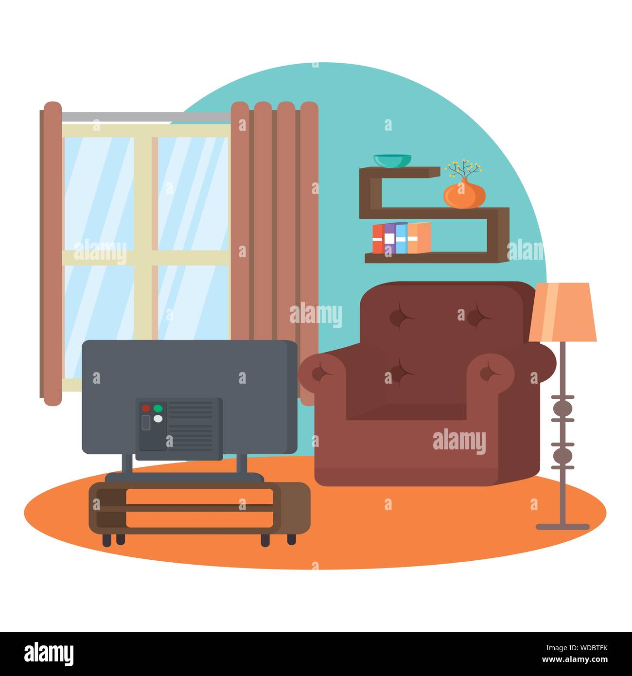 Isolated tv device vector design Stock Vector Image & Art - Alamy