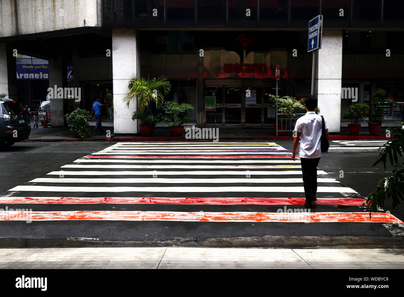 QUEZON CITY, PHILIPPINES – AUGUST 24, 2019: Buildings and other ...