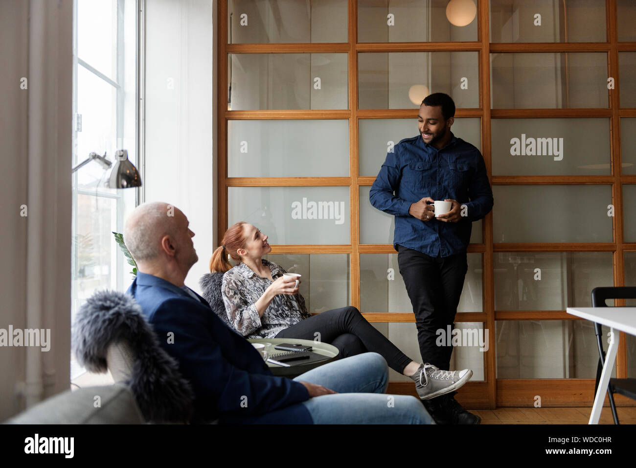 Businessman taking break hi-res stock photography and images - Alamy