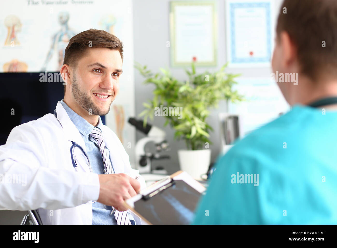 Bearded doctor hi-res stock photography and images - Alamy