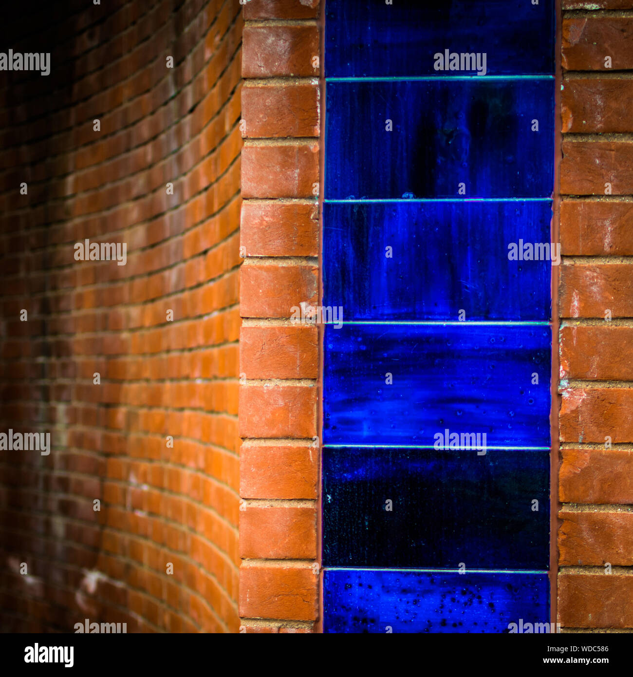 Blue brick tiles hi-res stock photography and images - Alamy