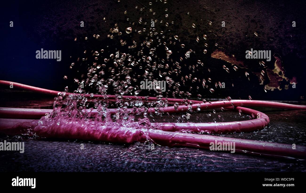 Hose pipe spraying hi-res stock photography and images - Alamy