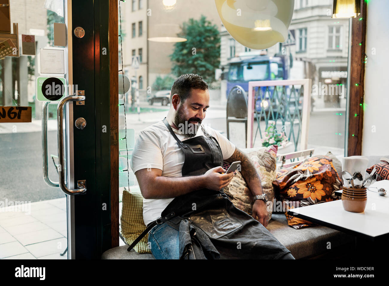 Man must break hi-res stock photography and images - Alamy