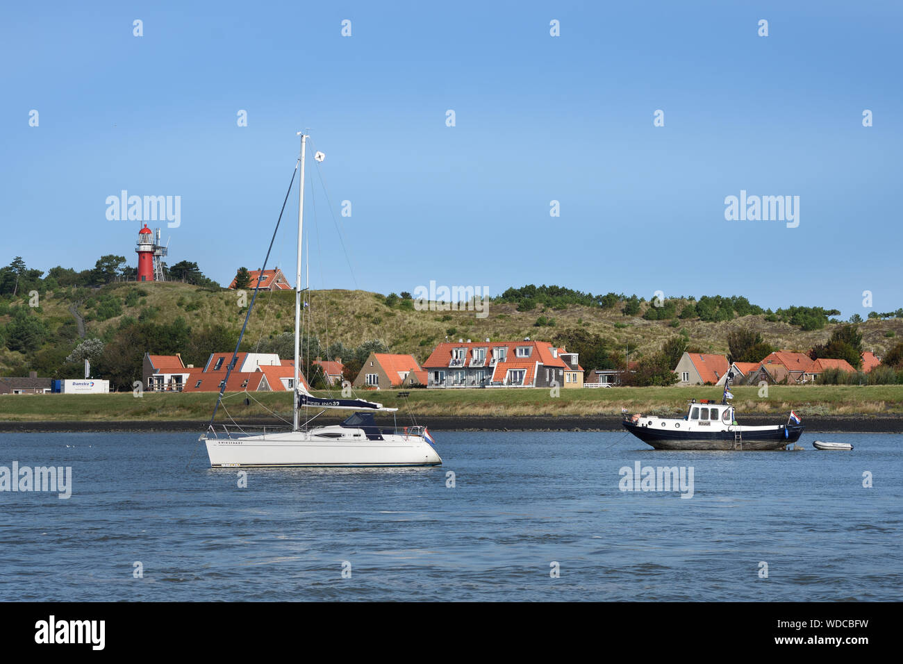 Island Vlieland wadden sea Friesland The Netherlands Stock Photo - Alamy