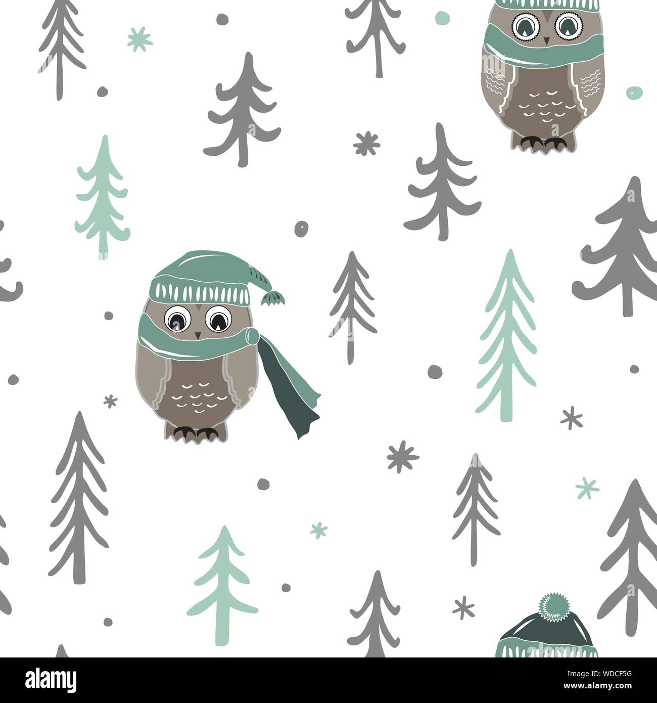 Owls season vector wallpaper wallpaper hi-res stock photography and ...