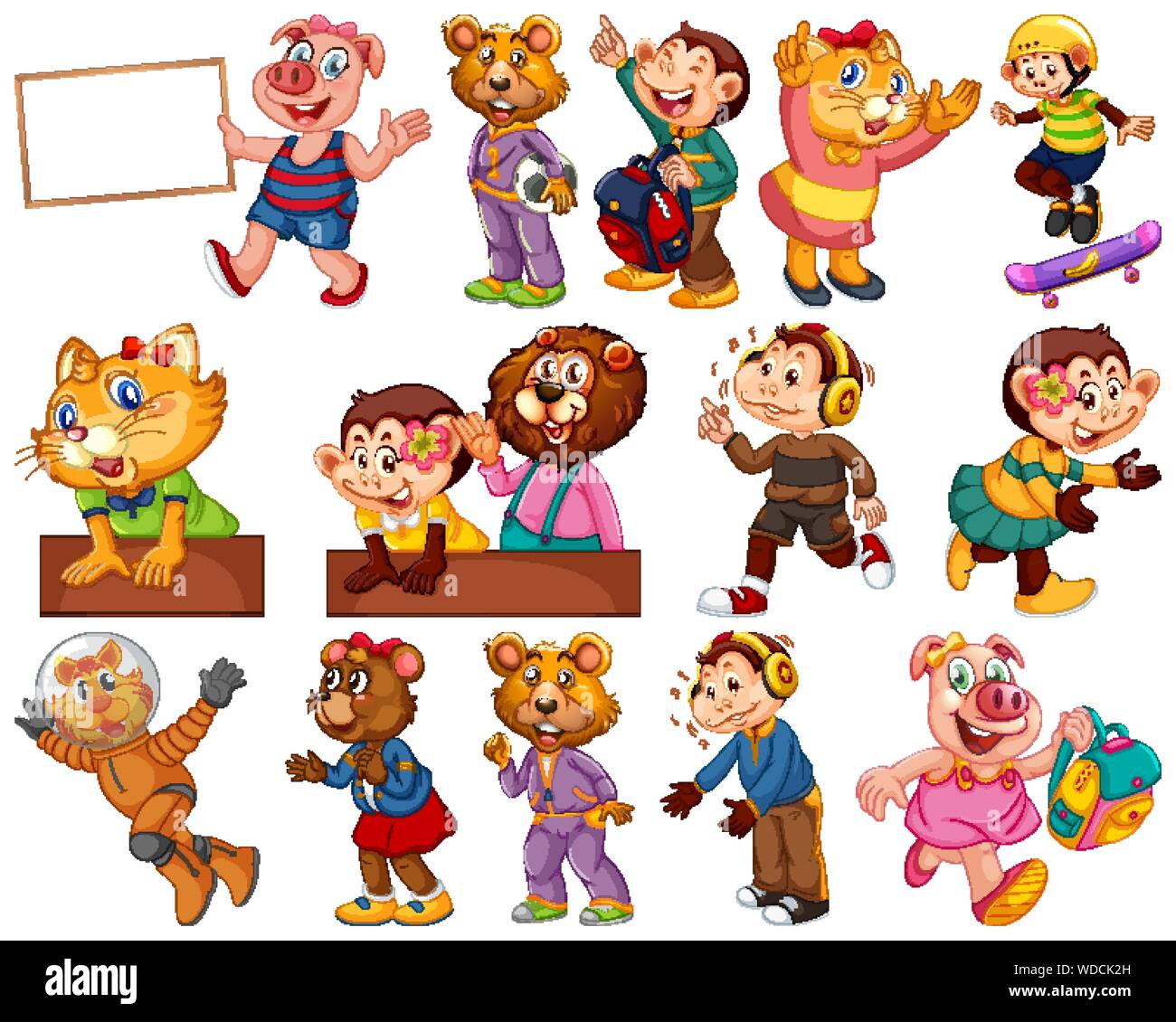 Animals acting as human hi-res stock photography and images - Alamy