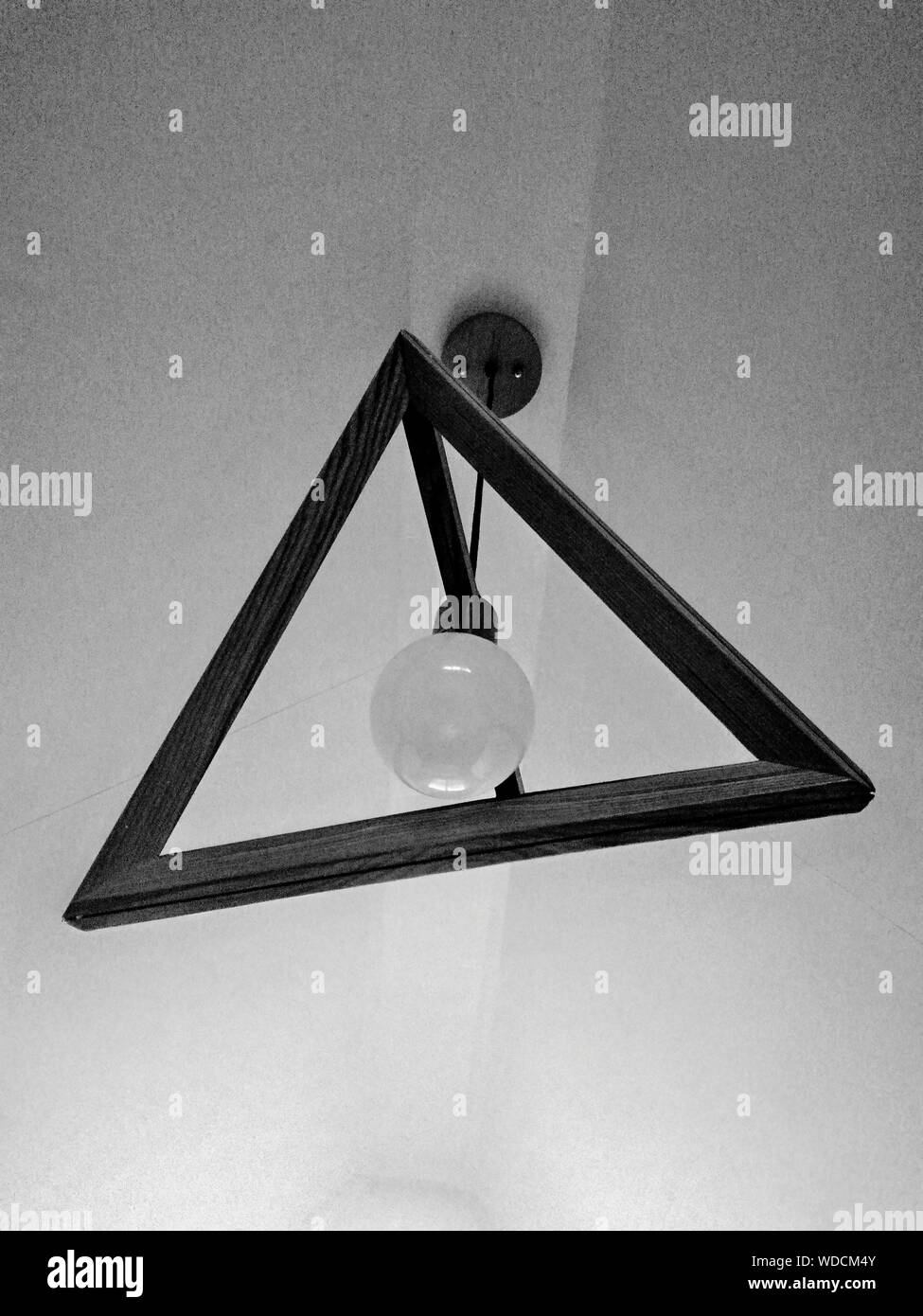 Ceiling triangle hi-res stock photography and images - Alamy