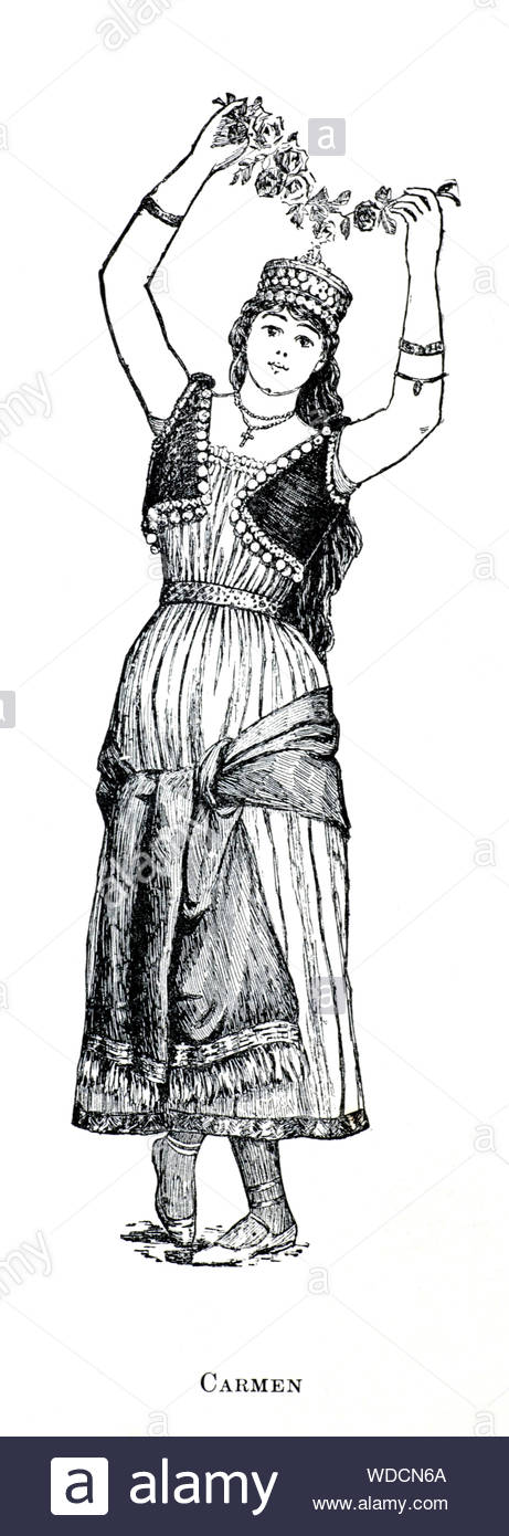 Fashion illustration sketch girl Cut Out Stock Images & Pictures - Alamy