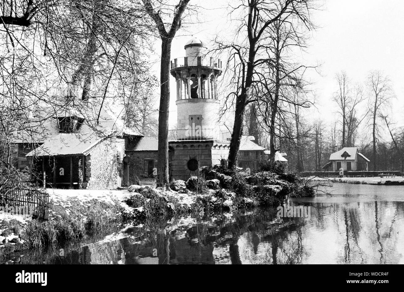 HAMEAU DE LA REINE VERSAILLES CASTLE DESIGNED BY RICHARD MIQUE FOR THE ...