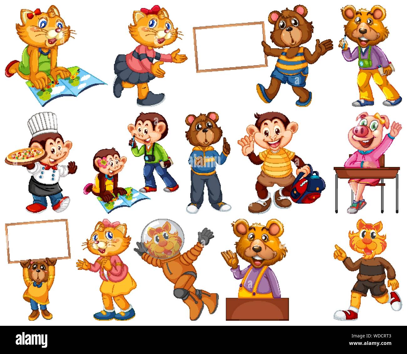 Pig like animals Stock Vector Images - Alamy