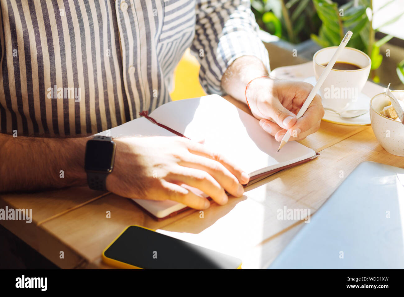 Plan notebook hi-res stock photography and images - Alamy