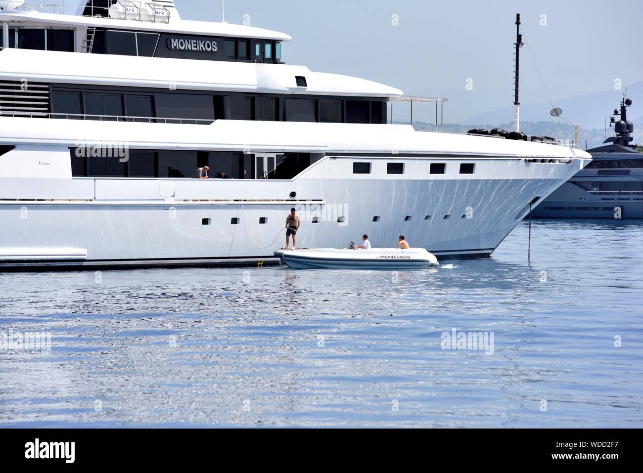 Full displacement super yacht hi-res stock photography and images - Alamy