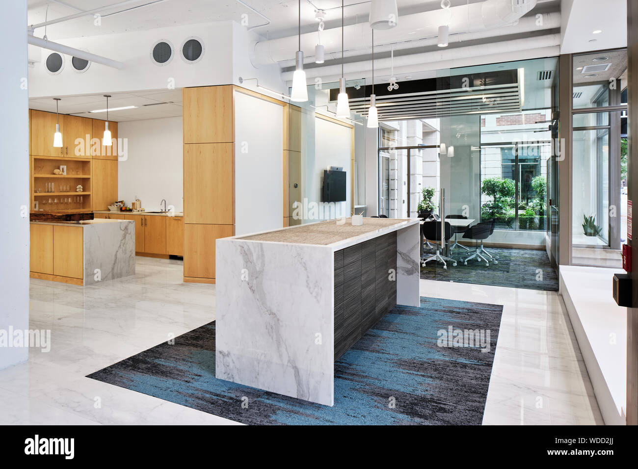 Carpet and flooring showroom , toronto Stock Photo - Alamy