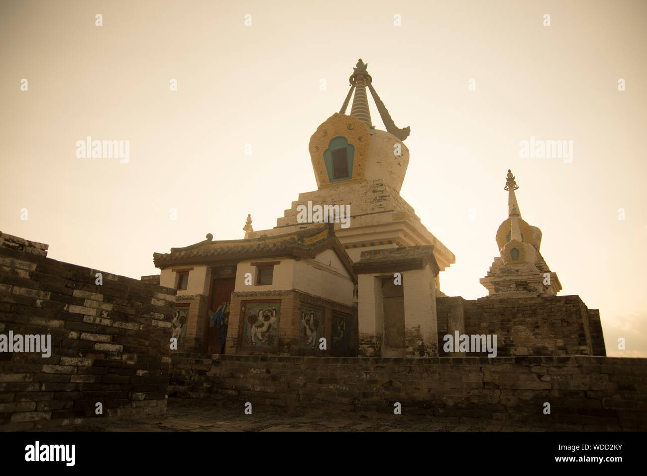 Karakorum ruins in Mongolia Stock Photo - Alamy