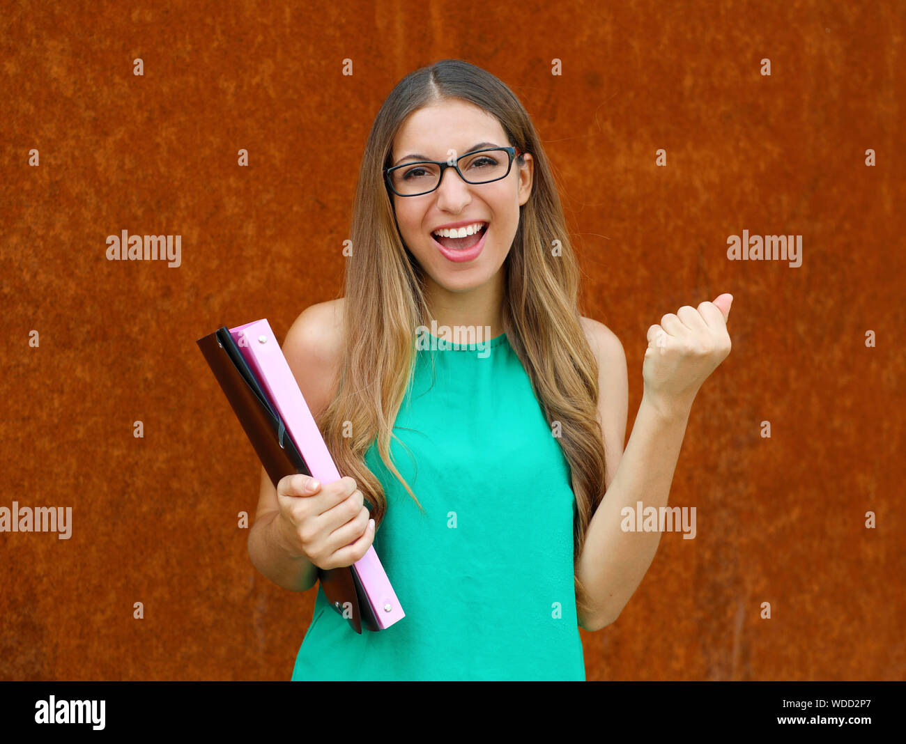 Female professor with glasses hi-res stock photography and images - Alamy