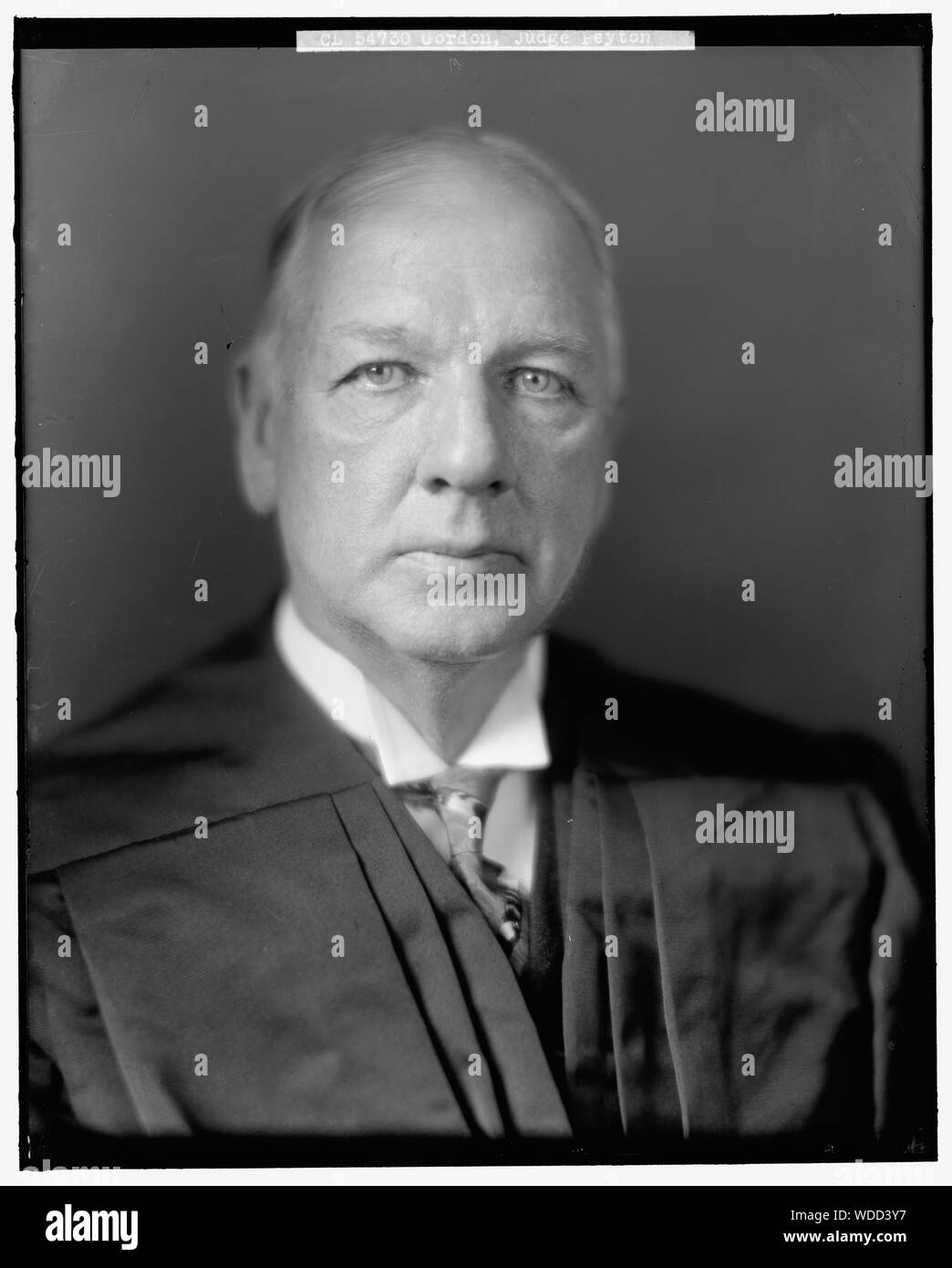 GORDON, PEYTON. JUDGE Abstract/medium: 1 negative : glass 8 x 10 in. or ...