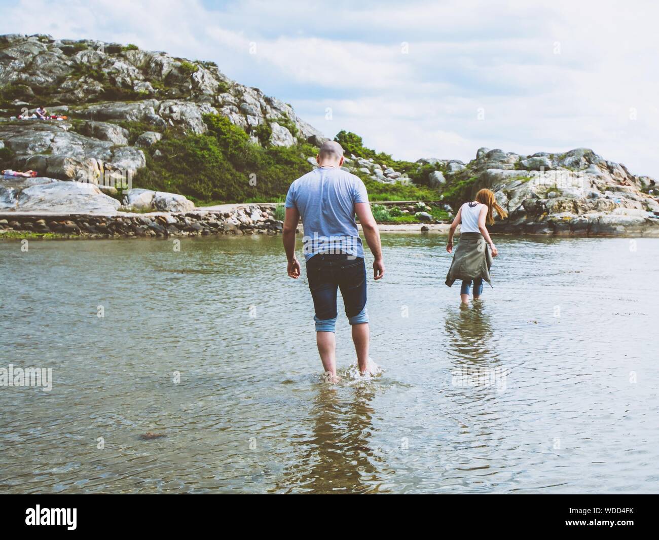 Walking through the water hi-res stock photography and images - Alamy