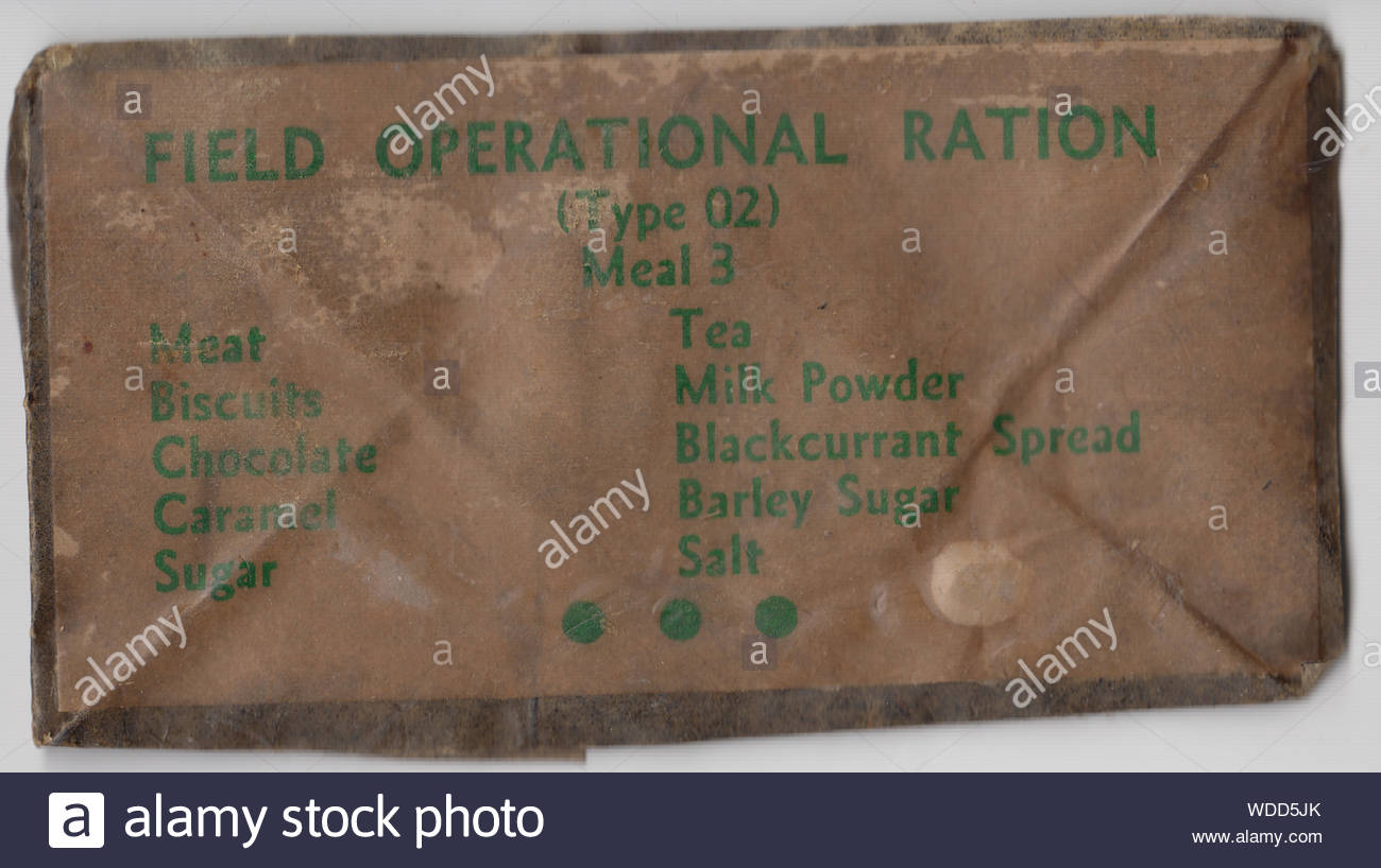 Army Ration Pack High Resolution Stock Photography and Images - Alamy