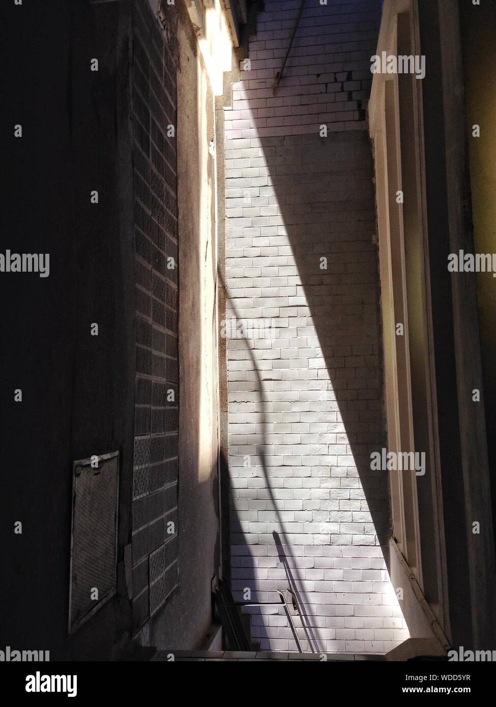 Narrow staircase railings High Resolution Stock Photography and Images ...