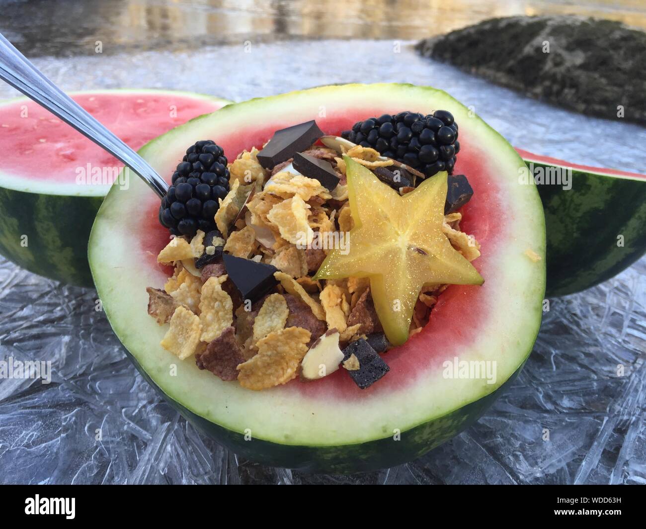 Watermelon and chocolate hi-res stock photography and images - Alamy