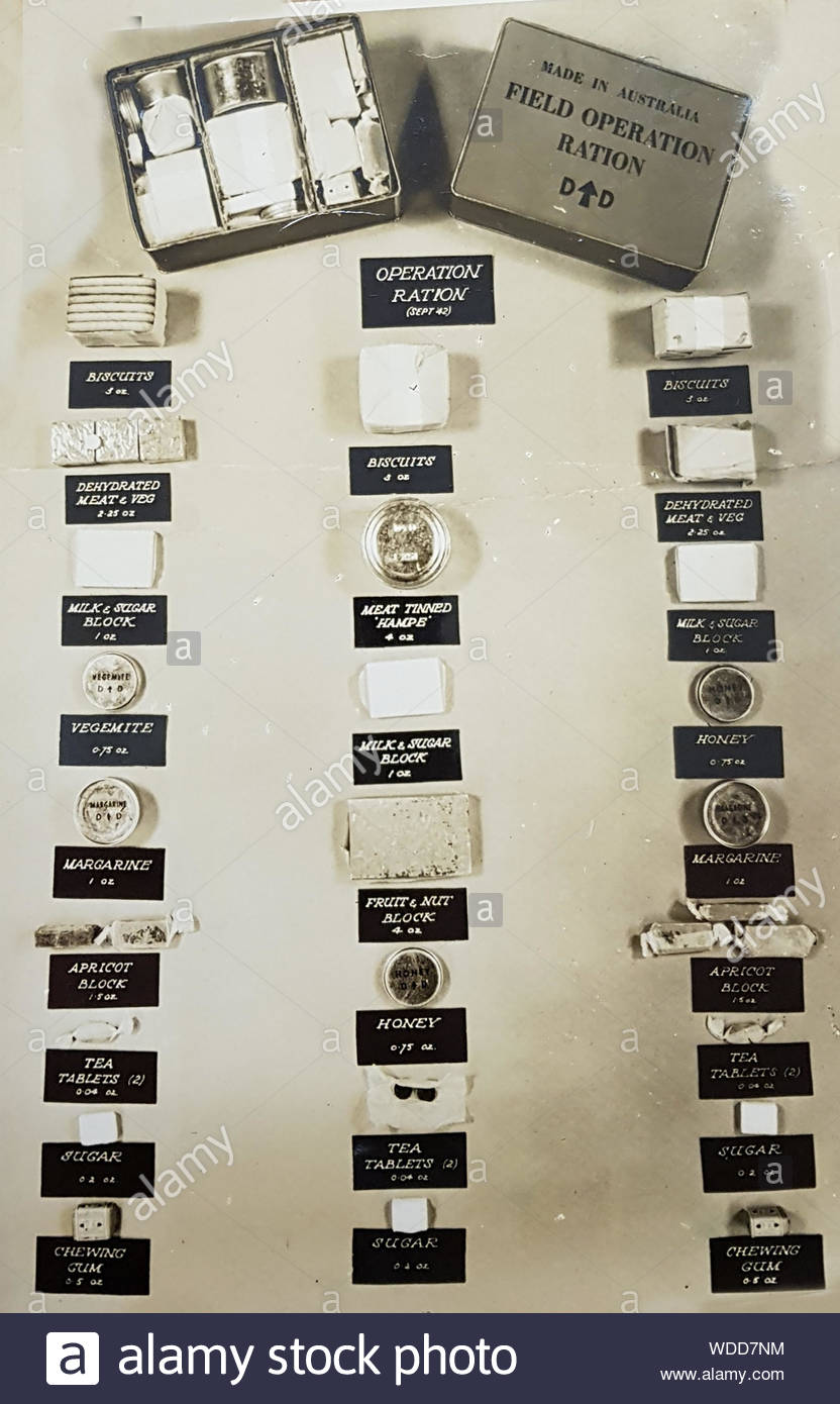 Army Ration Pack High Resolution Stock Photography and Images - Alamy