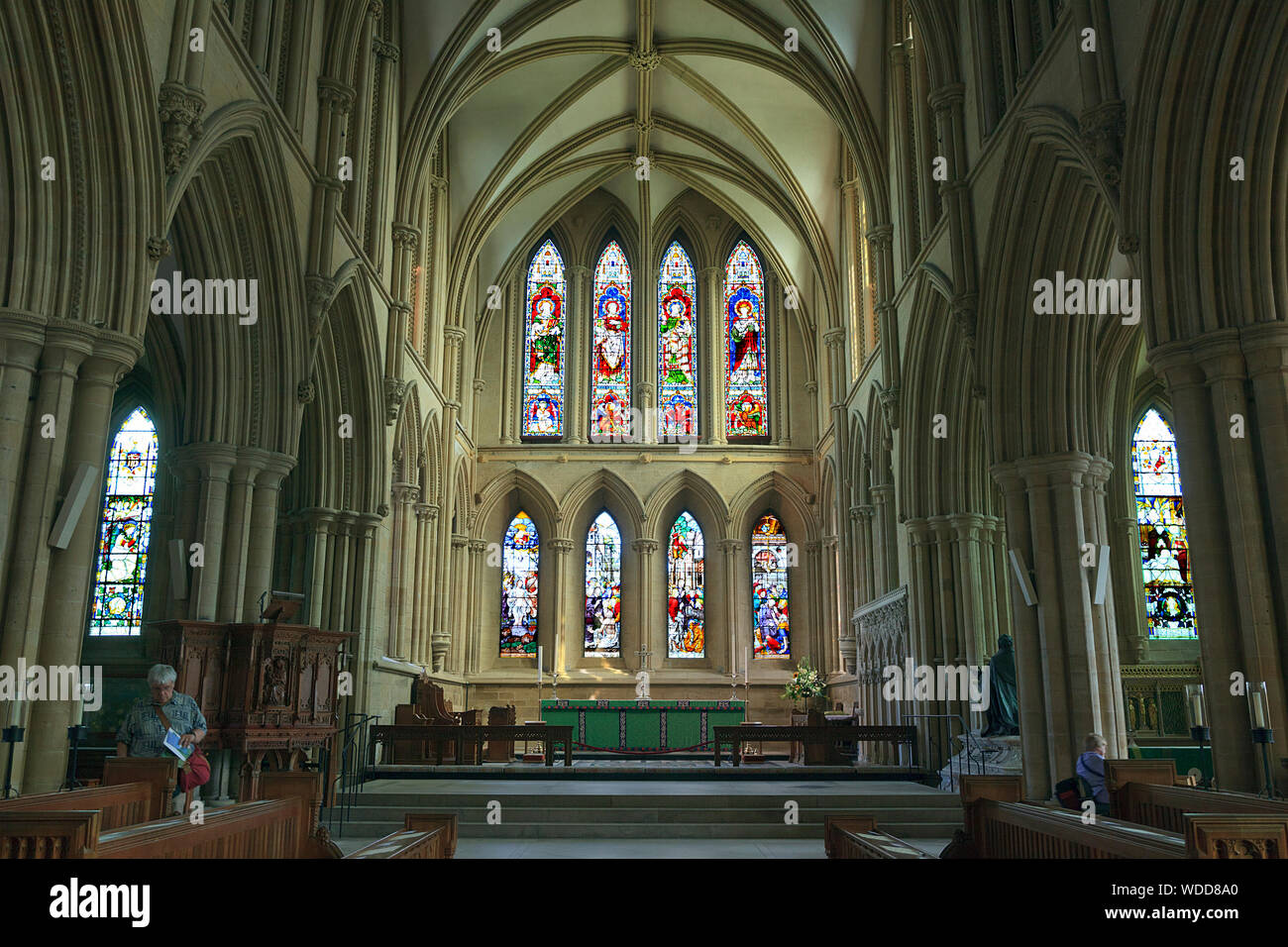 The Main Alter in Southwell Minster, Nottingham Stock Photo - Alamy