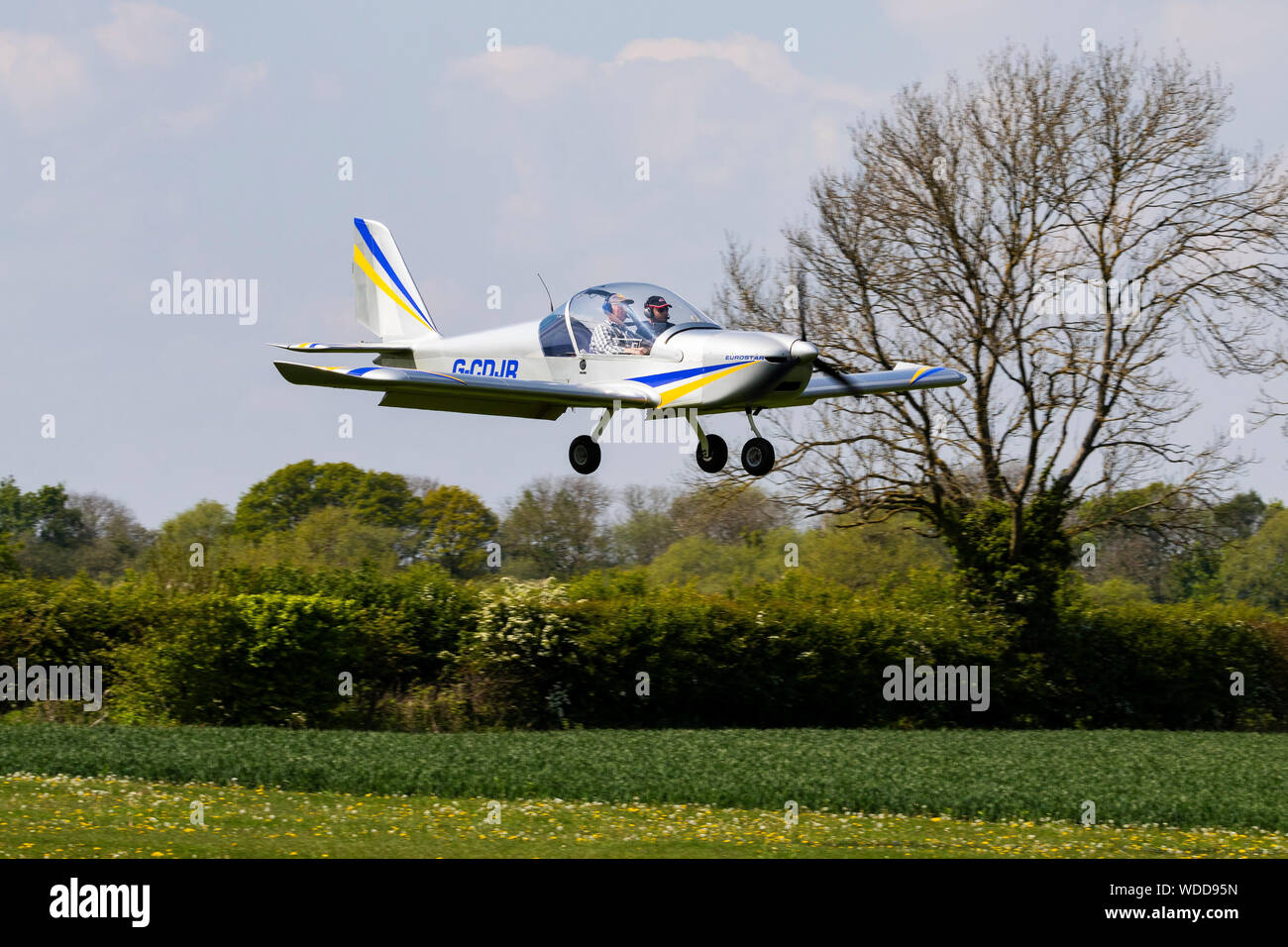 Aerotechnik (Cosmic Aviation) EV-97 Team Eurostar UK G-CDJR Stock Photo ...