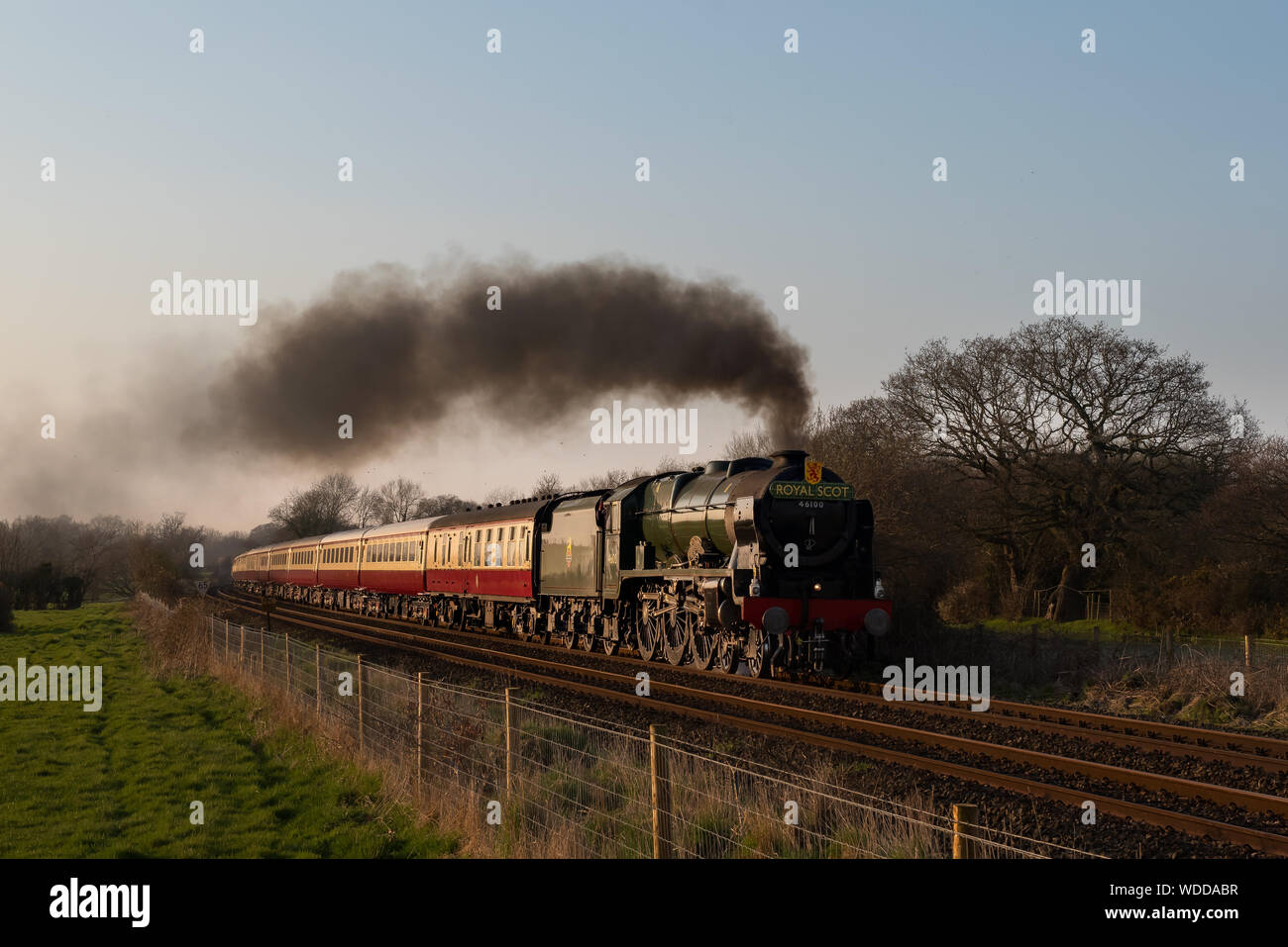 Royal scot express train hi-res stock photography and images - Alamy
