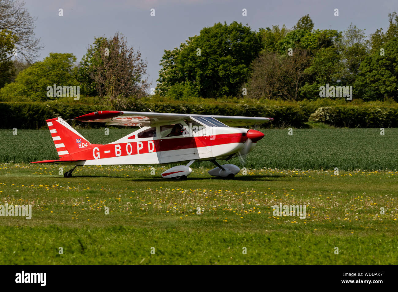 Bede BD-4 G-BOPD Stock Photo - Alamy