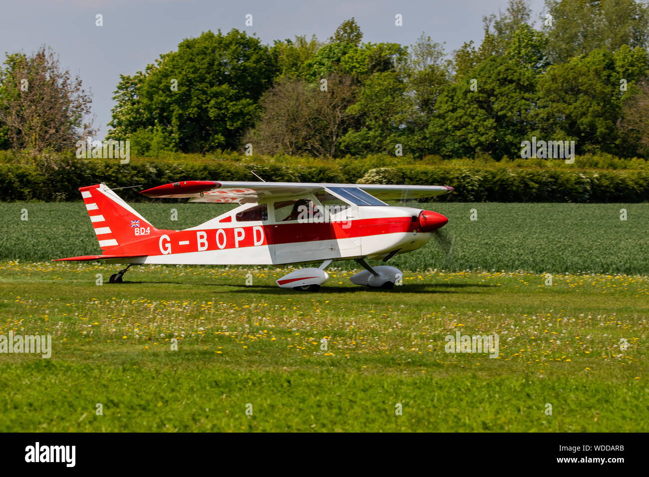 Bede BD-4 G-BOPD Stock Photo - Alamy