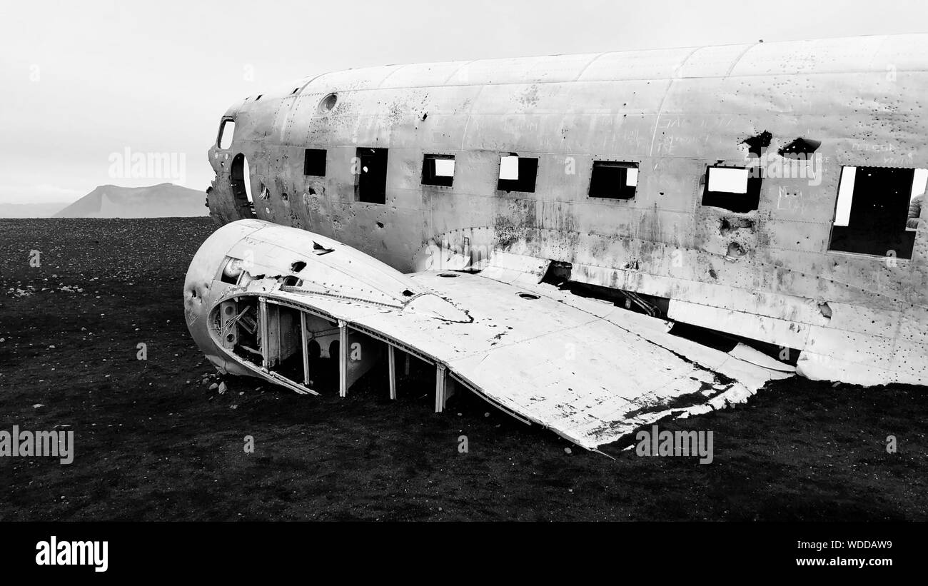 Abandoned runway Black and White Stock Photos & Images - Alamy