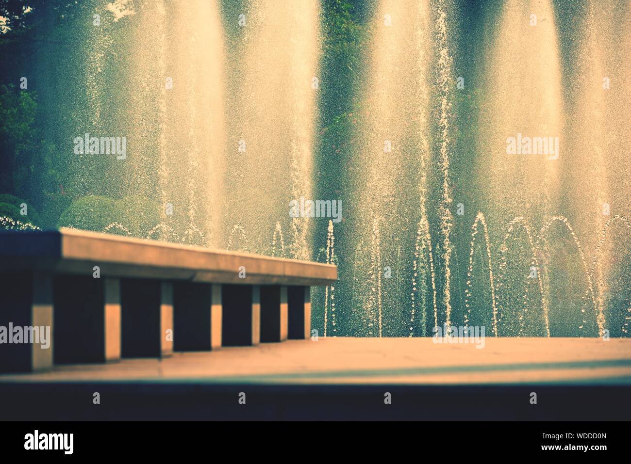 Fountain sunset hi-res stock photography and images - Alamy